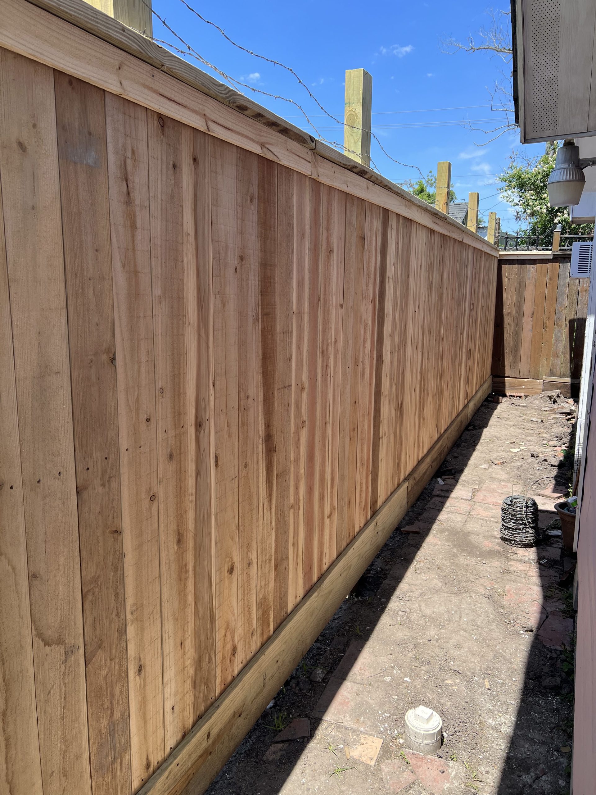 A Satisfying Wooden Fence Project for Gabriel Vazquez in Houston, Texas ...